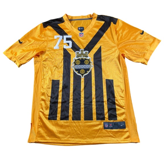 Nike | Shirts | Nike Pittsburgh Steelers Throwback 93s Jersey 75 Mean ...
